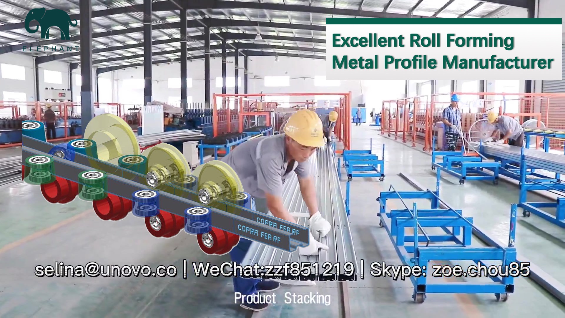 Germany-Mounting-System-C-Purlin-production-and-packing - ElephantGroup